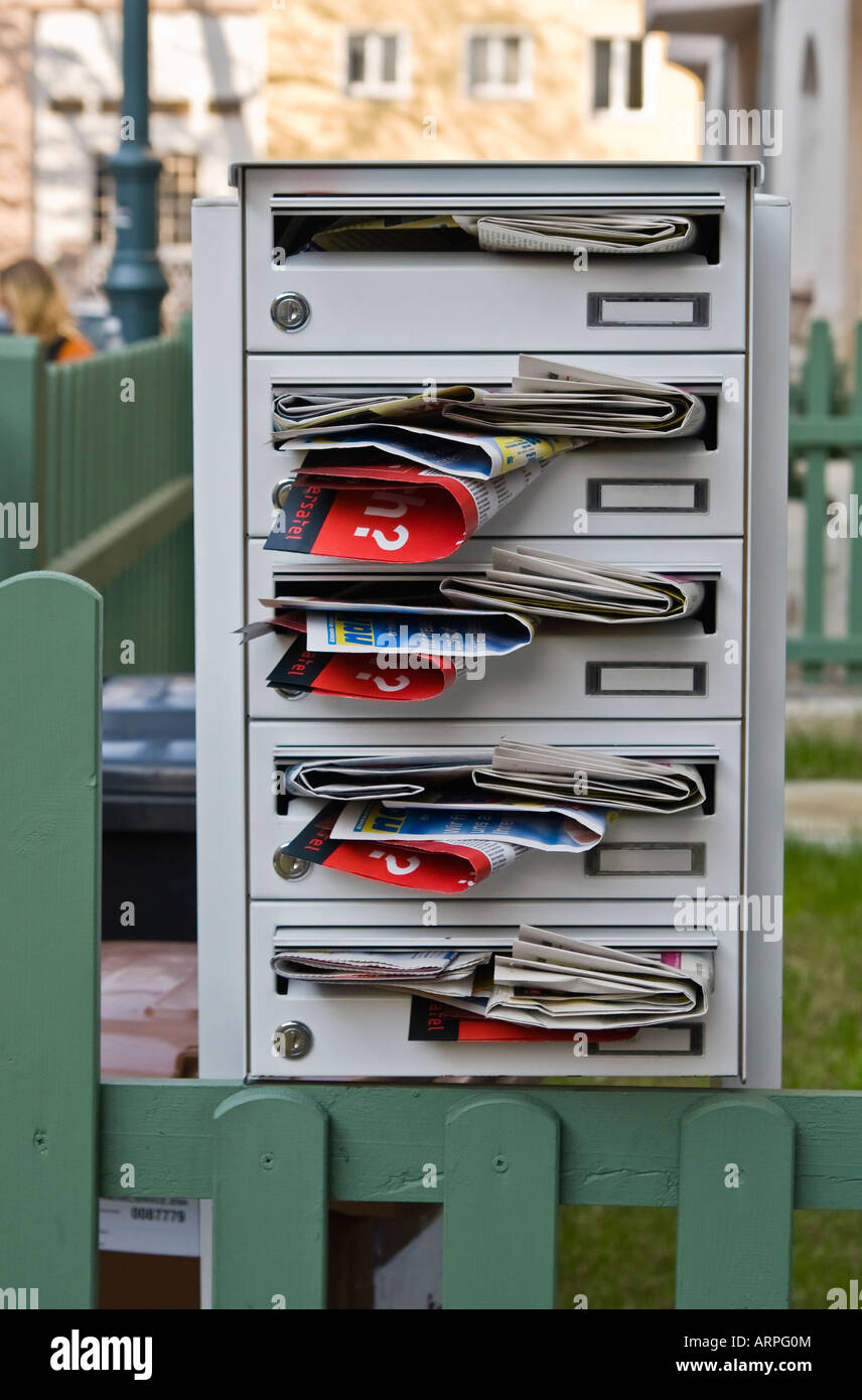 Junk mail Germany Stock Photo - Alamy