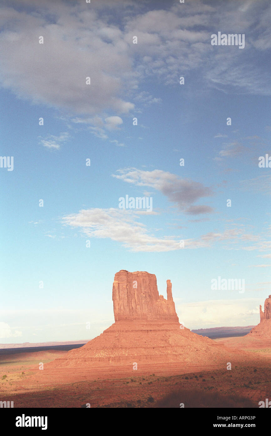 Left Mitten Monument Valley Arizona, USA Stock Photo - Alamy