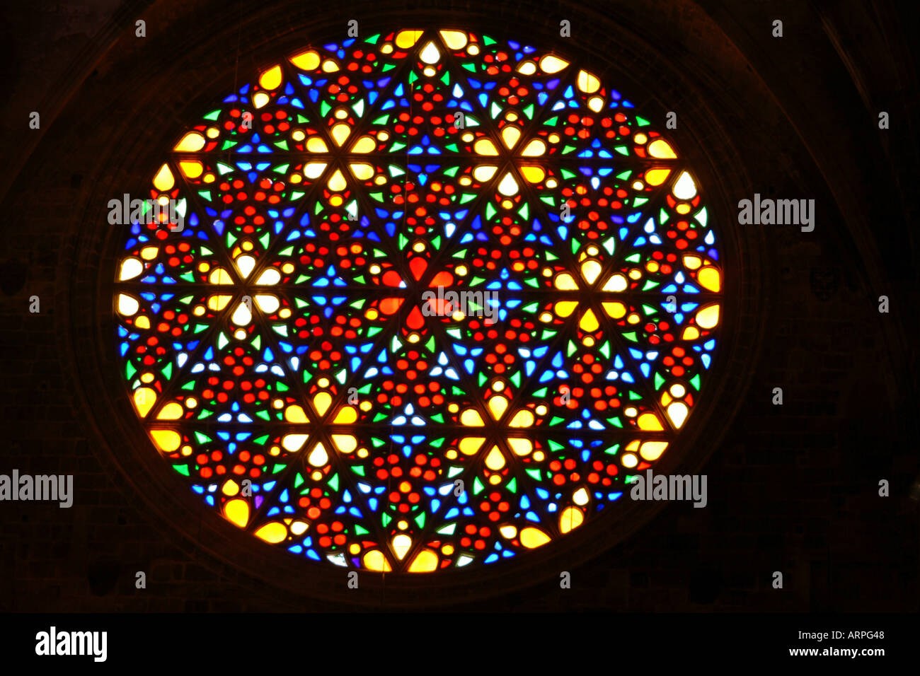 stained glass window Stock Photo - Alamy