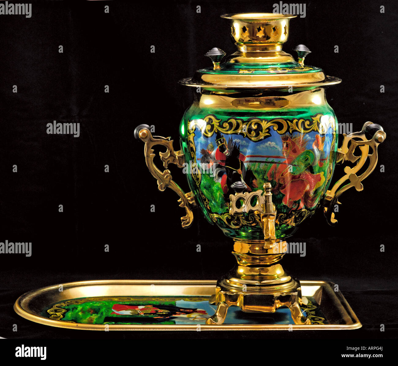 Russian samovar hi-res stock photography and images - Alamy