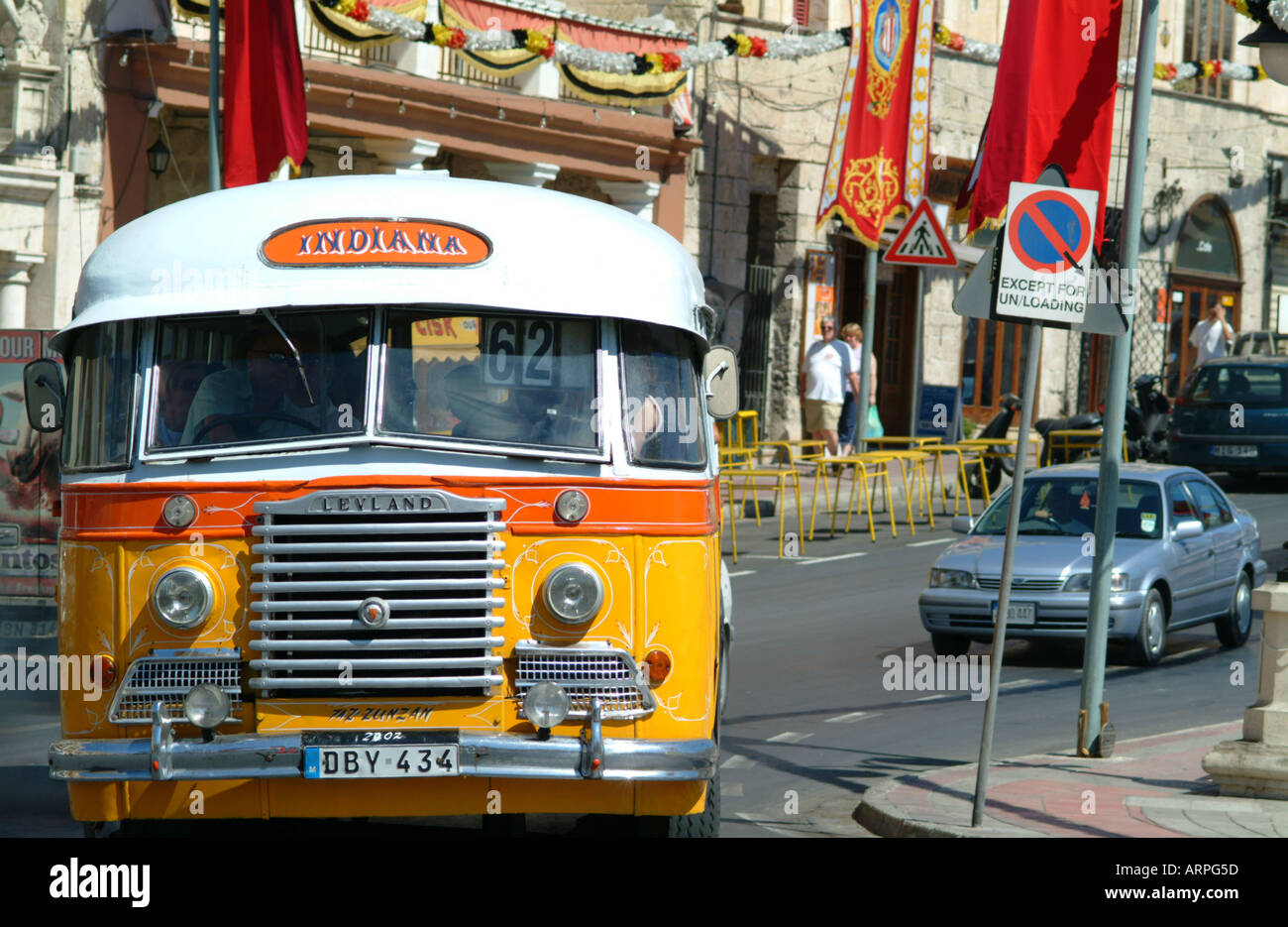 Old yellow bus in malta hi-res stock photography and images - Alamy