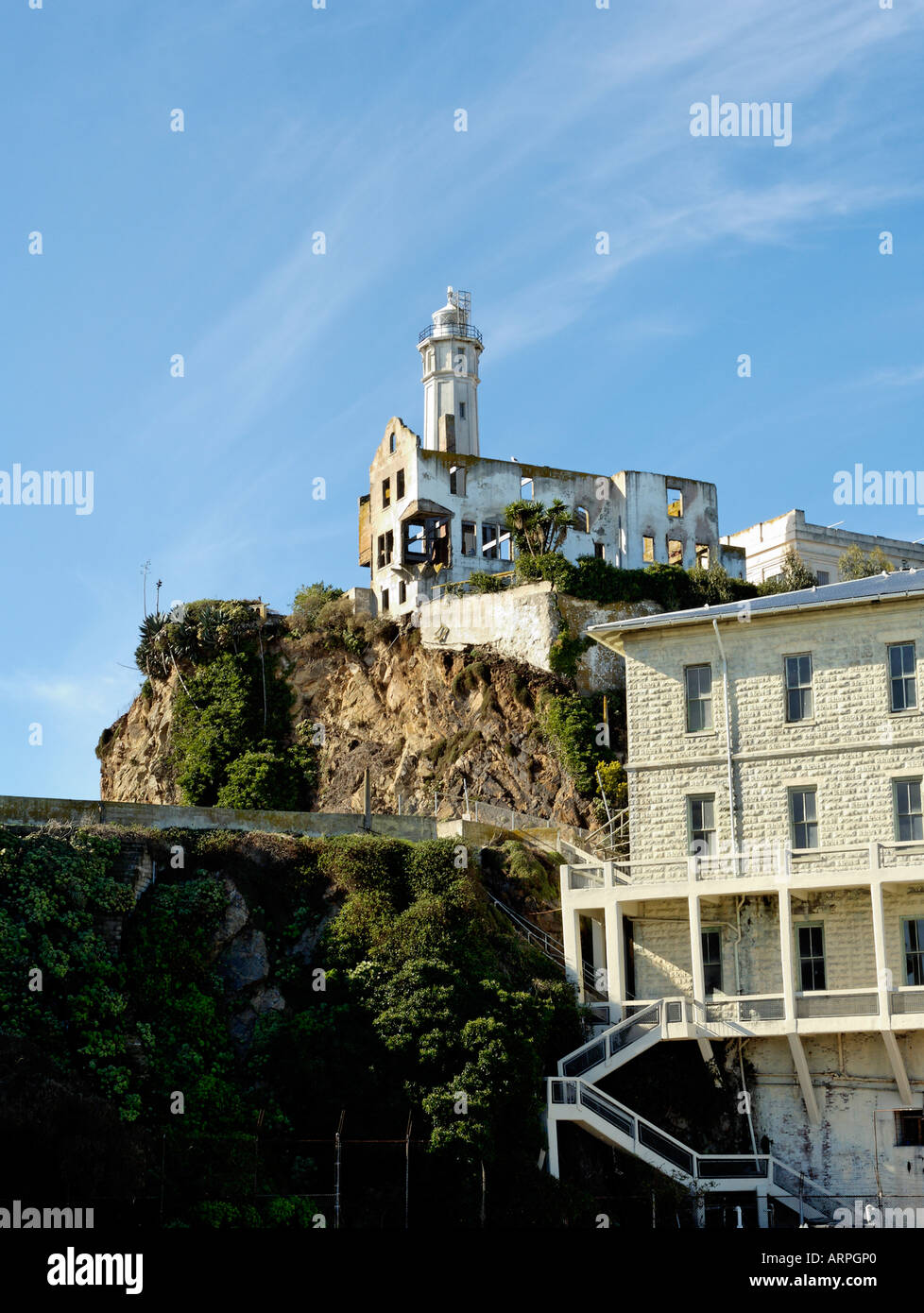 Watch tower alcatraz prison hi-res stock photography and images - Alamy