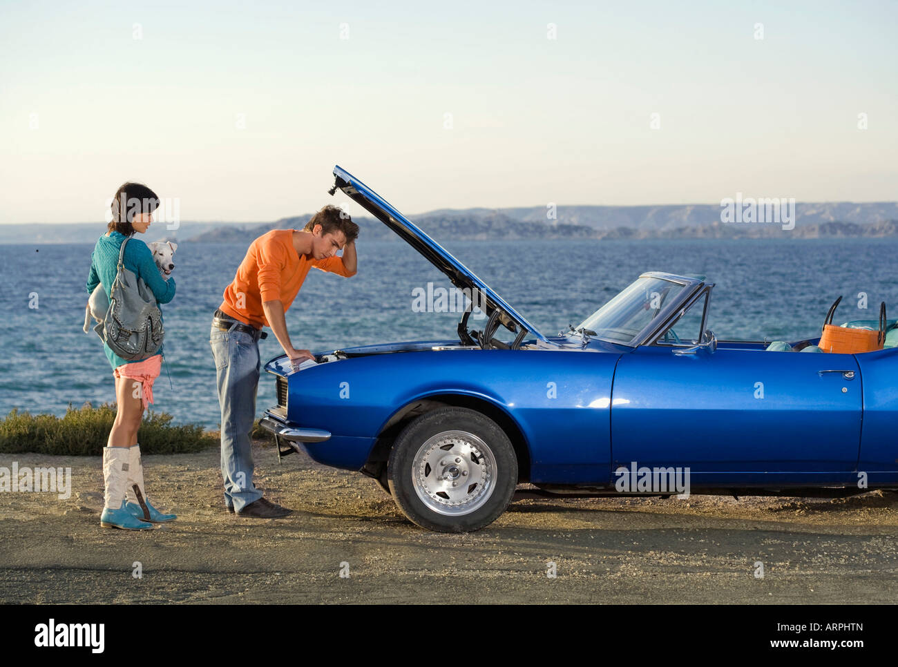Bag under car hi-res stock photography and images - Alamy