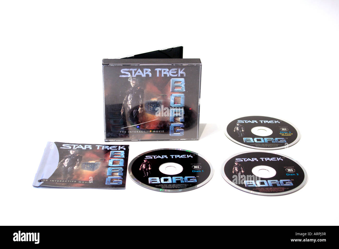 Star Trek Borg interactive video game for PC Stock Photo - Alamy