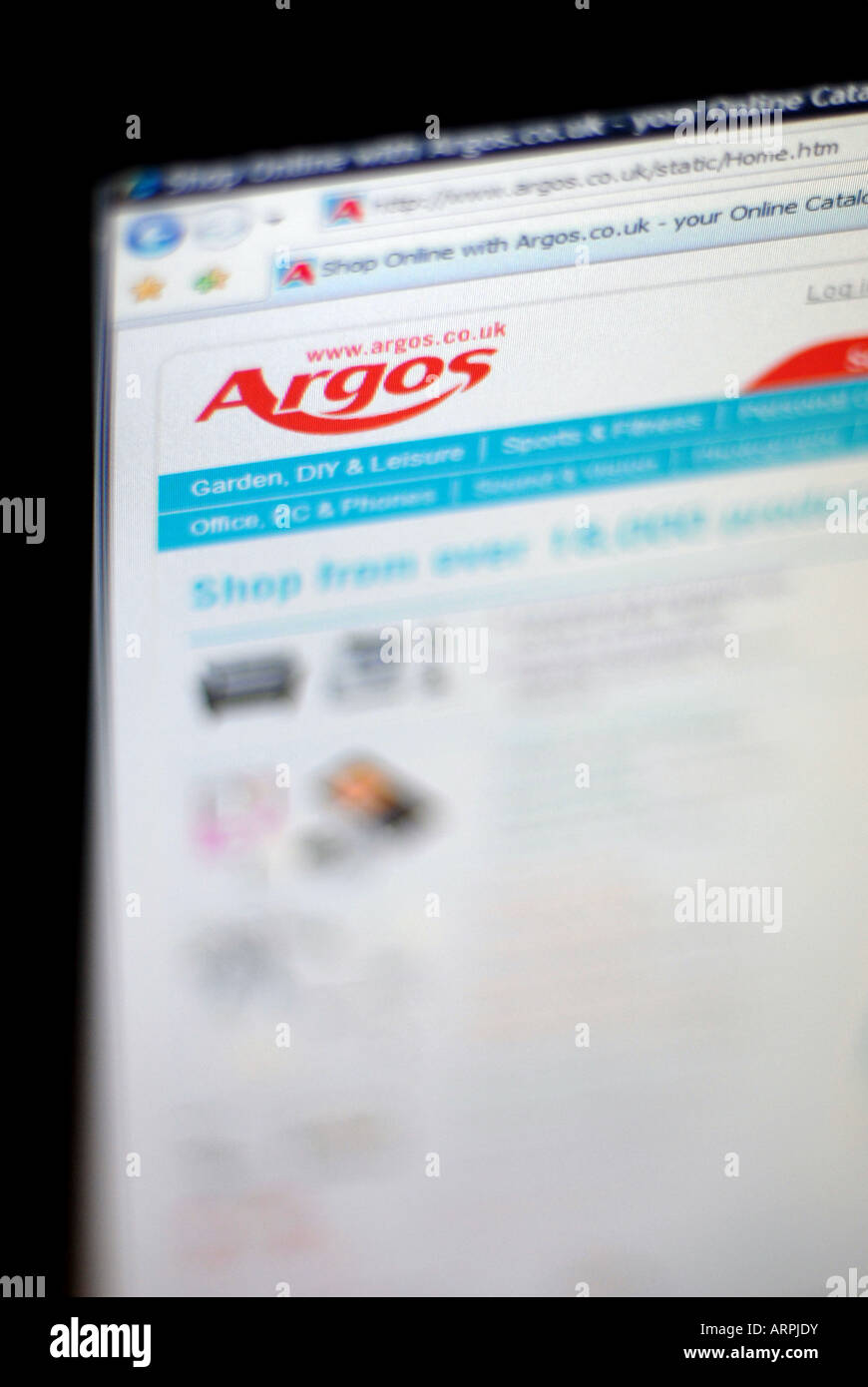 Argos site hi-res stock photography and images - Alamy