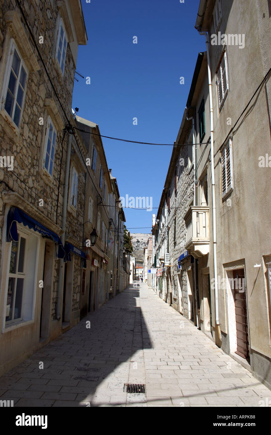 Pag Town's Old Town, Island of Pag, Croatia Stock Photo - Alamy