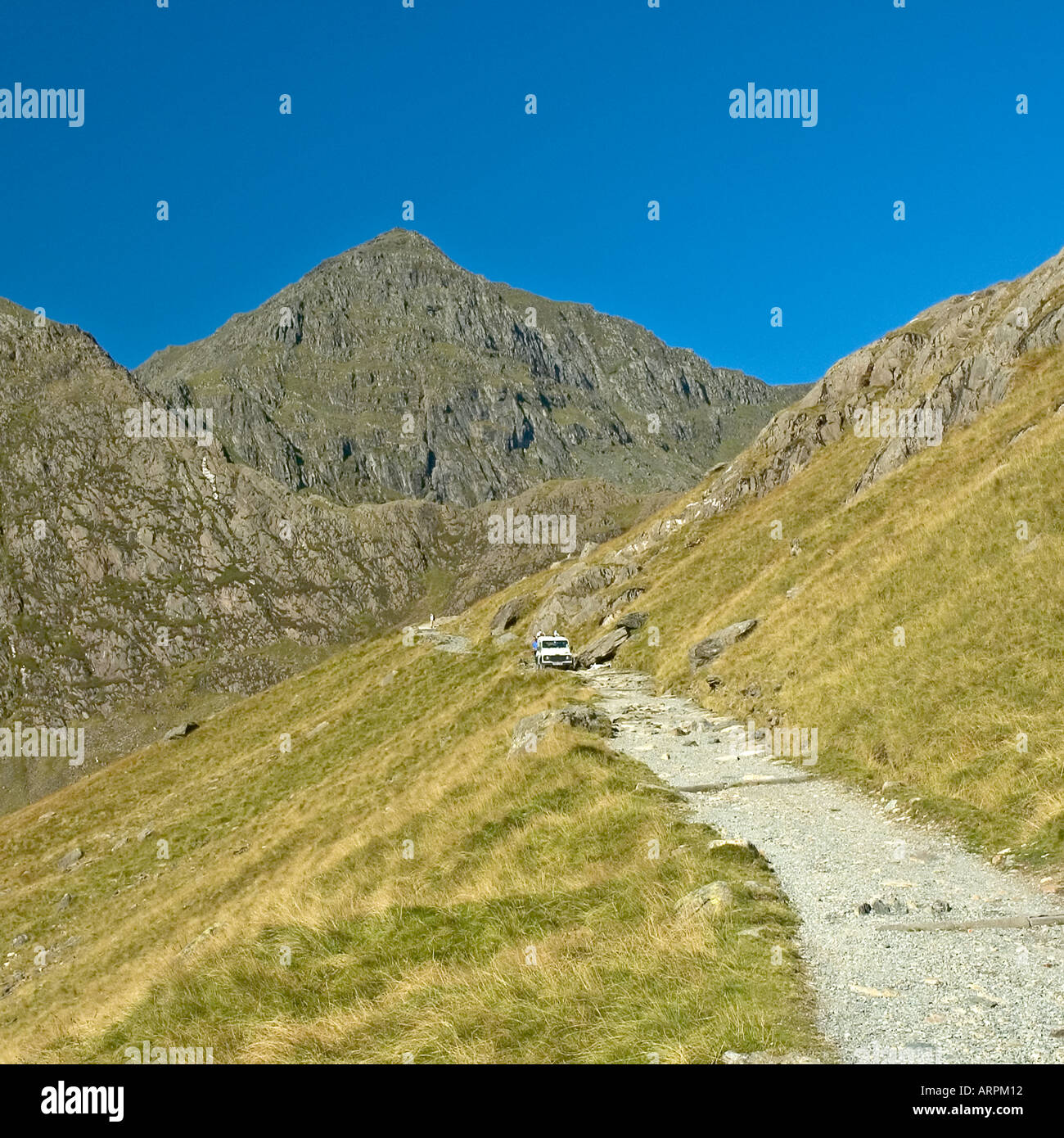 View Of mount Snowdon Stock Photo - Alamy