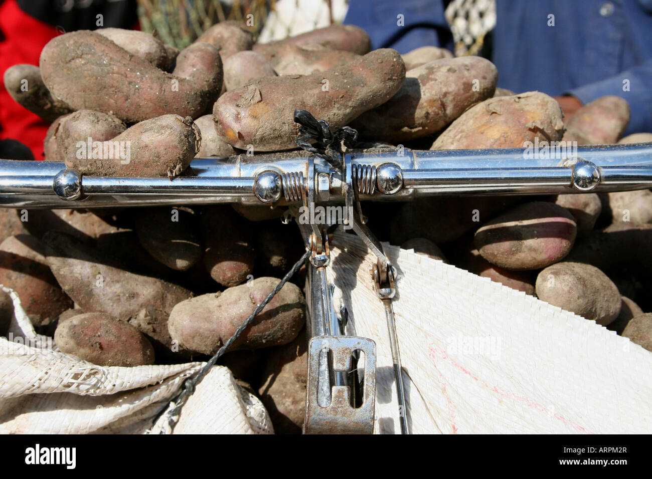 "mobile potato shop, Kathmandu Stock Photo - Alamy