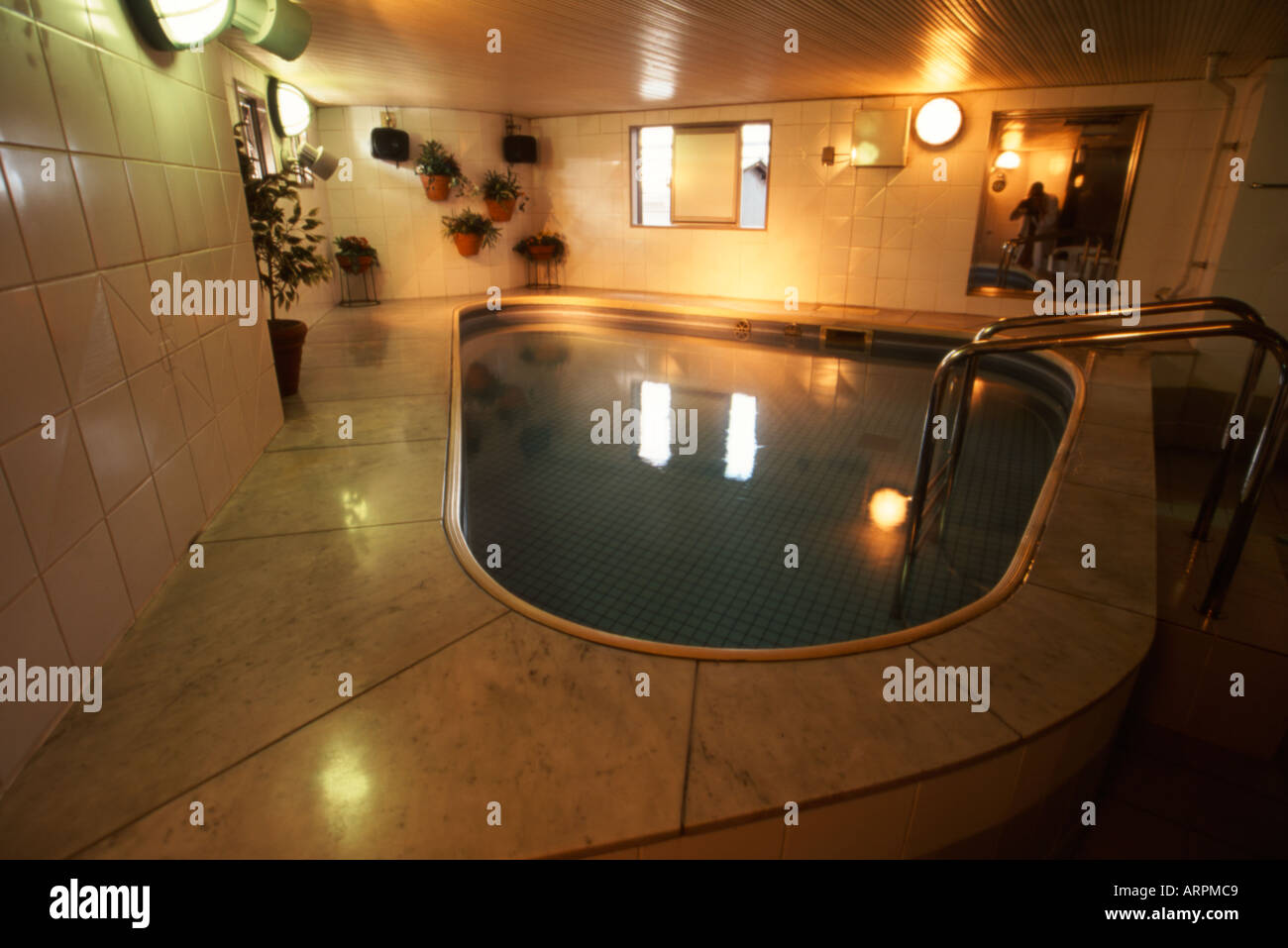 Love Hotel Swimming Pool Osaka Japan Stock Photo - Alamy