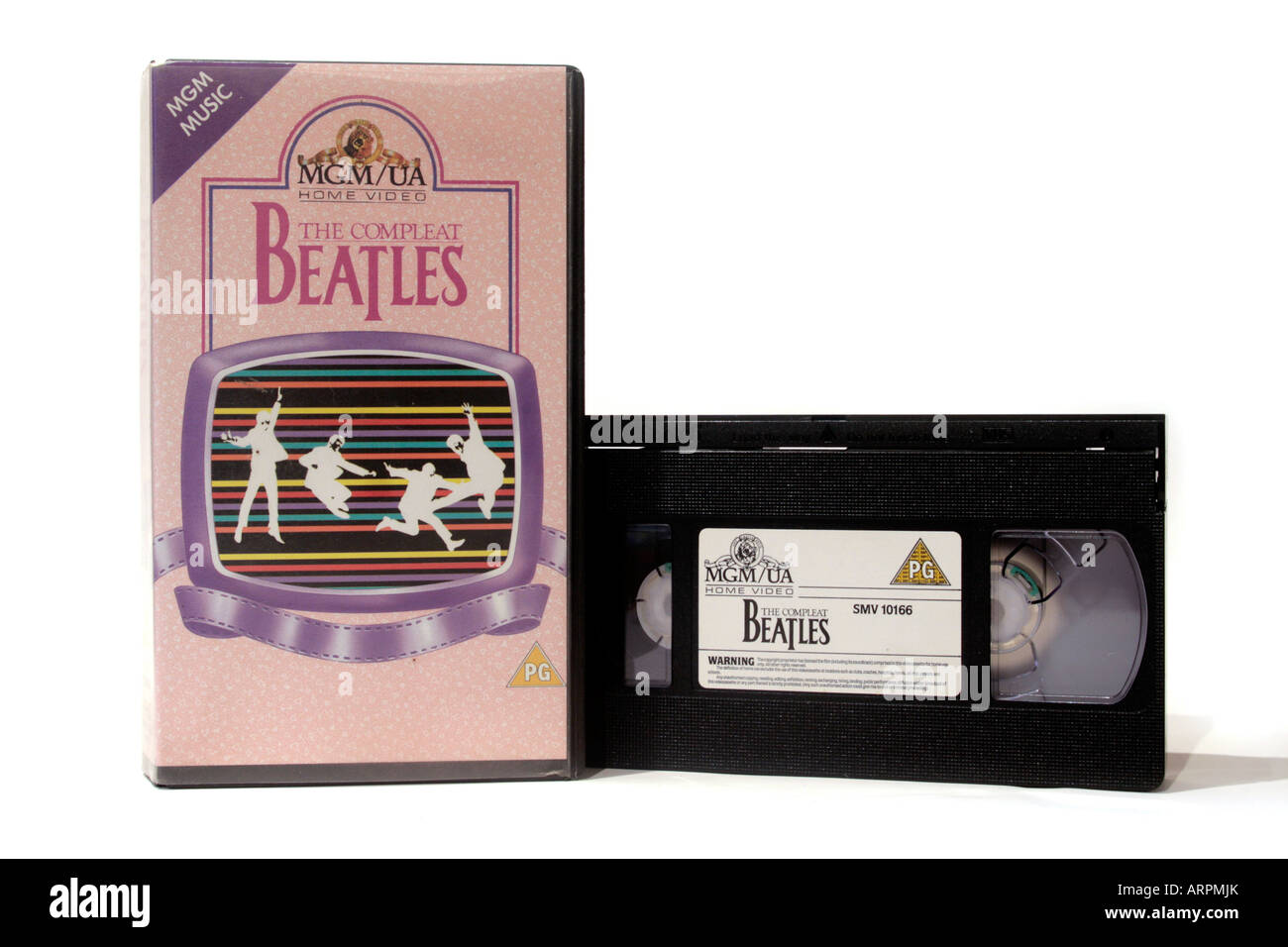 VHS video. The Compleat Beatles (1982 Stock Photo - Alamy