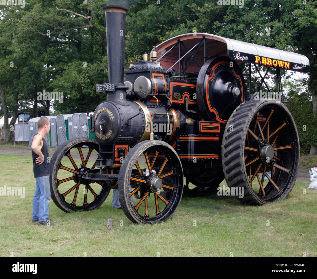Steam Engine, Rudgwick Steam & Country Show, 2006 Stock Photo - Alamy