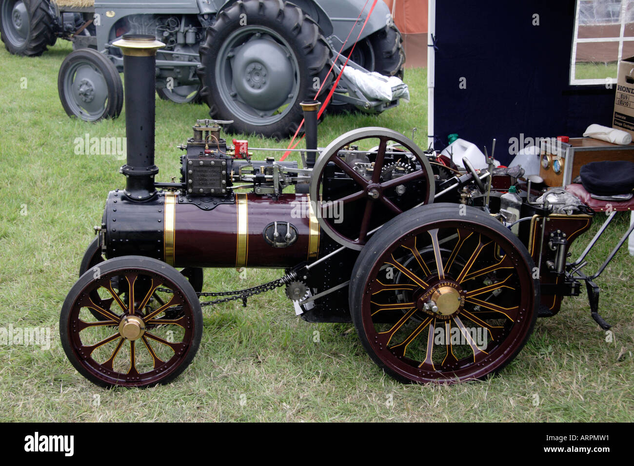 Model Steam Engine, Rudgwick Steam & Country Show, 2006 Stock Photo - Alamy