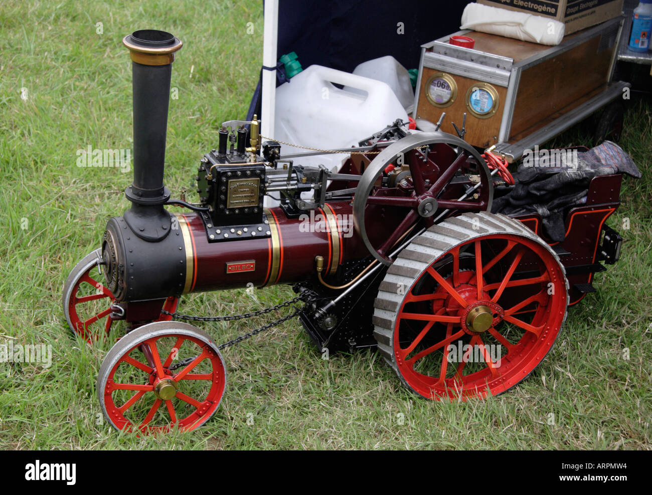 Model Steam Engine, Rudgwick Steam & Country Show, 2006 Stock Photo - Alamy