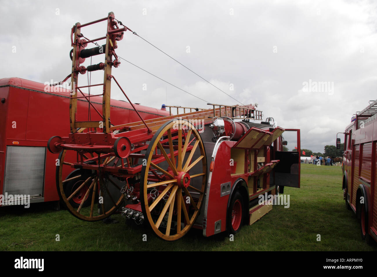 Vintage Fire Engine High Resolution Stock Photography and Images - Alamy