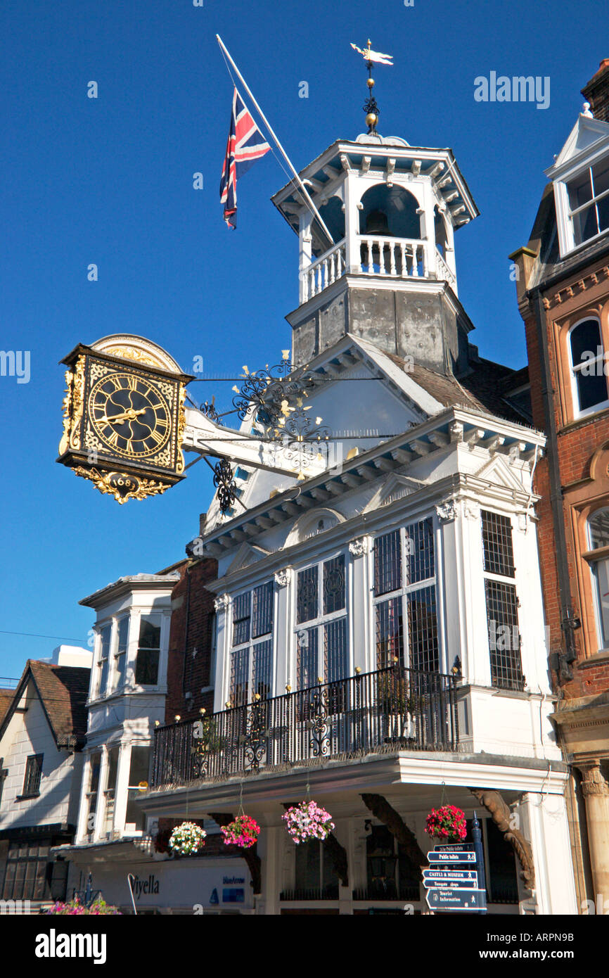 Guildford clock tower hi-res stock photography and images - Alamy