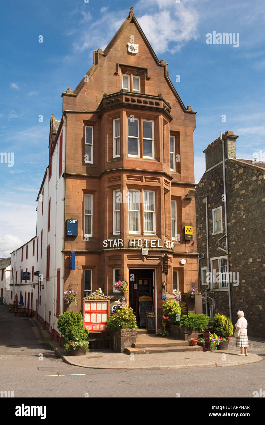 Star Hotel in spa town of Moffat, Dumfries and Galloway Region ...