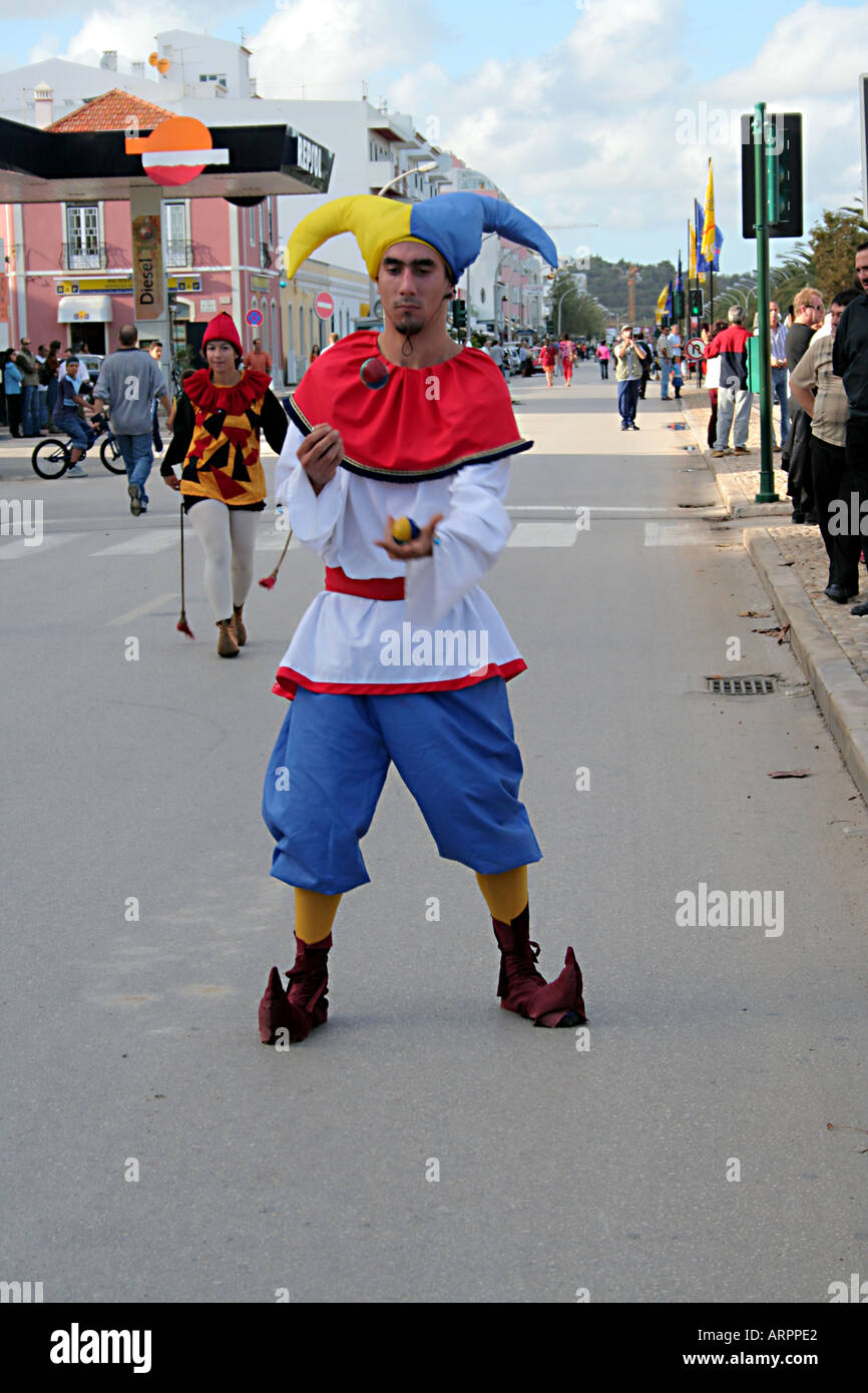 Jester clown entertainer hi-res stock photography and images - Alamy