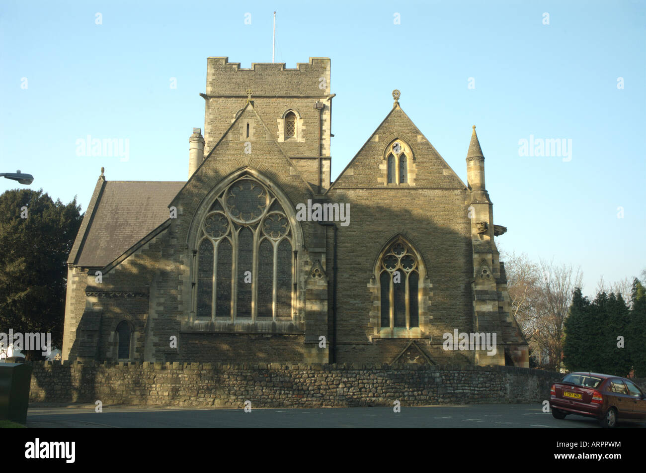 St Margret's Chuch, Roath, Cardiff Stock Photo - Alamy