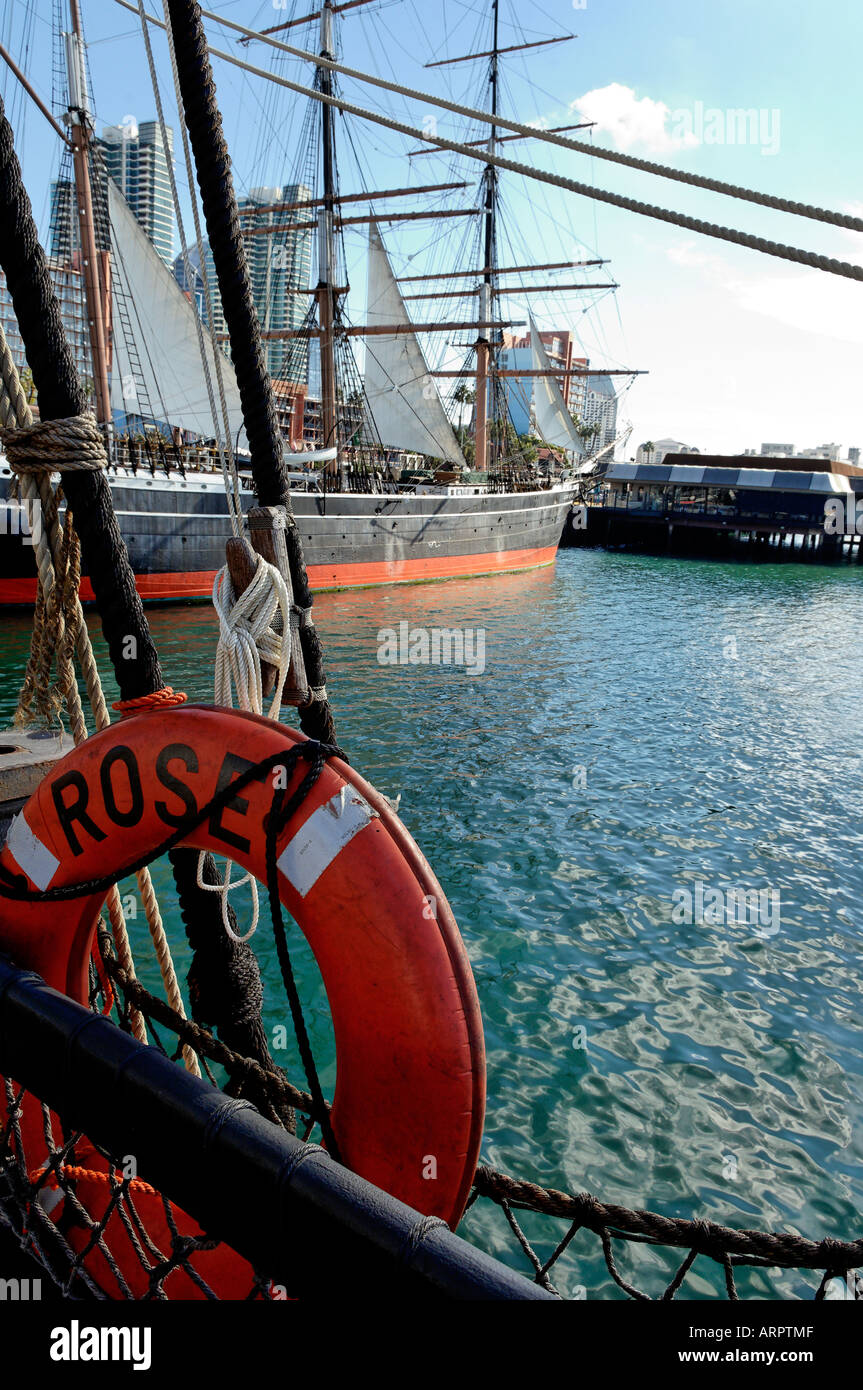 The HMS Surprise Replica Ship and Star of India Ship at the Maritime ...