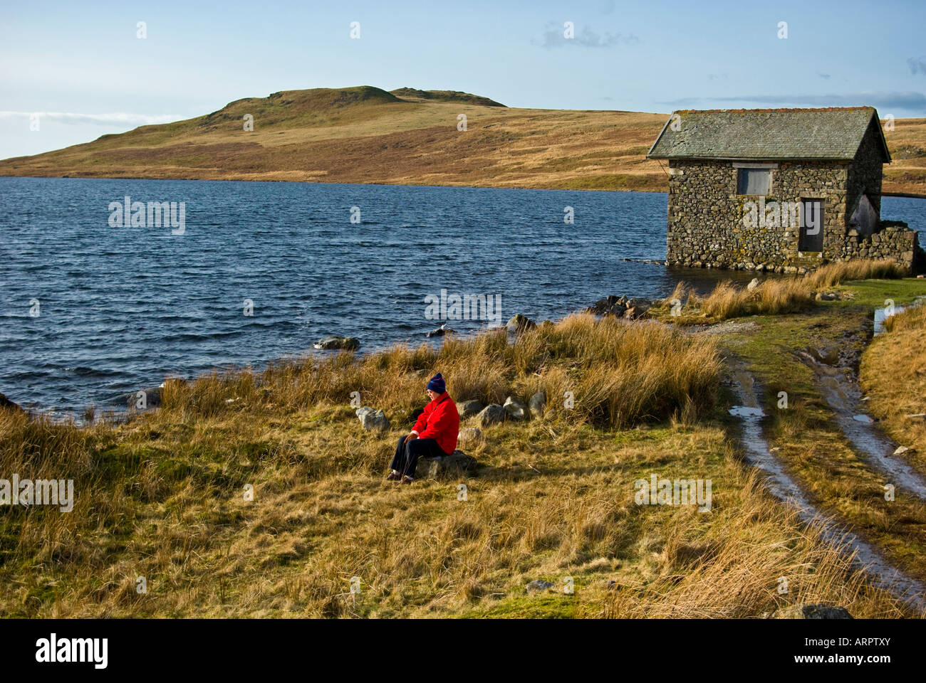 Devoke water boathouse hi-res stock photography and images - Alamy