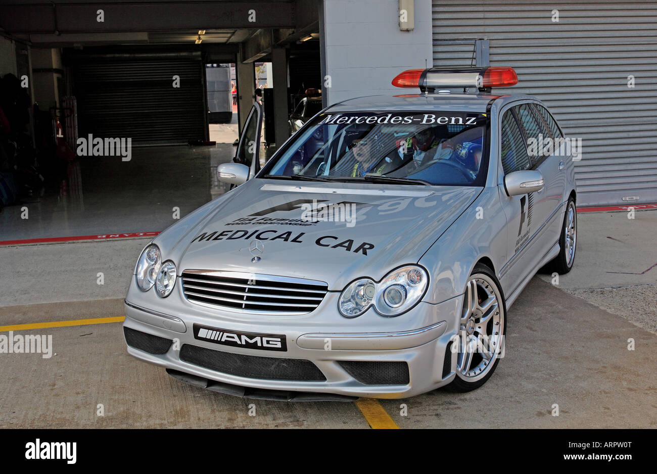 0194 Medical Car F1 British GP 07 Silverstone England Stock Photo - Alamy