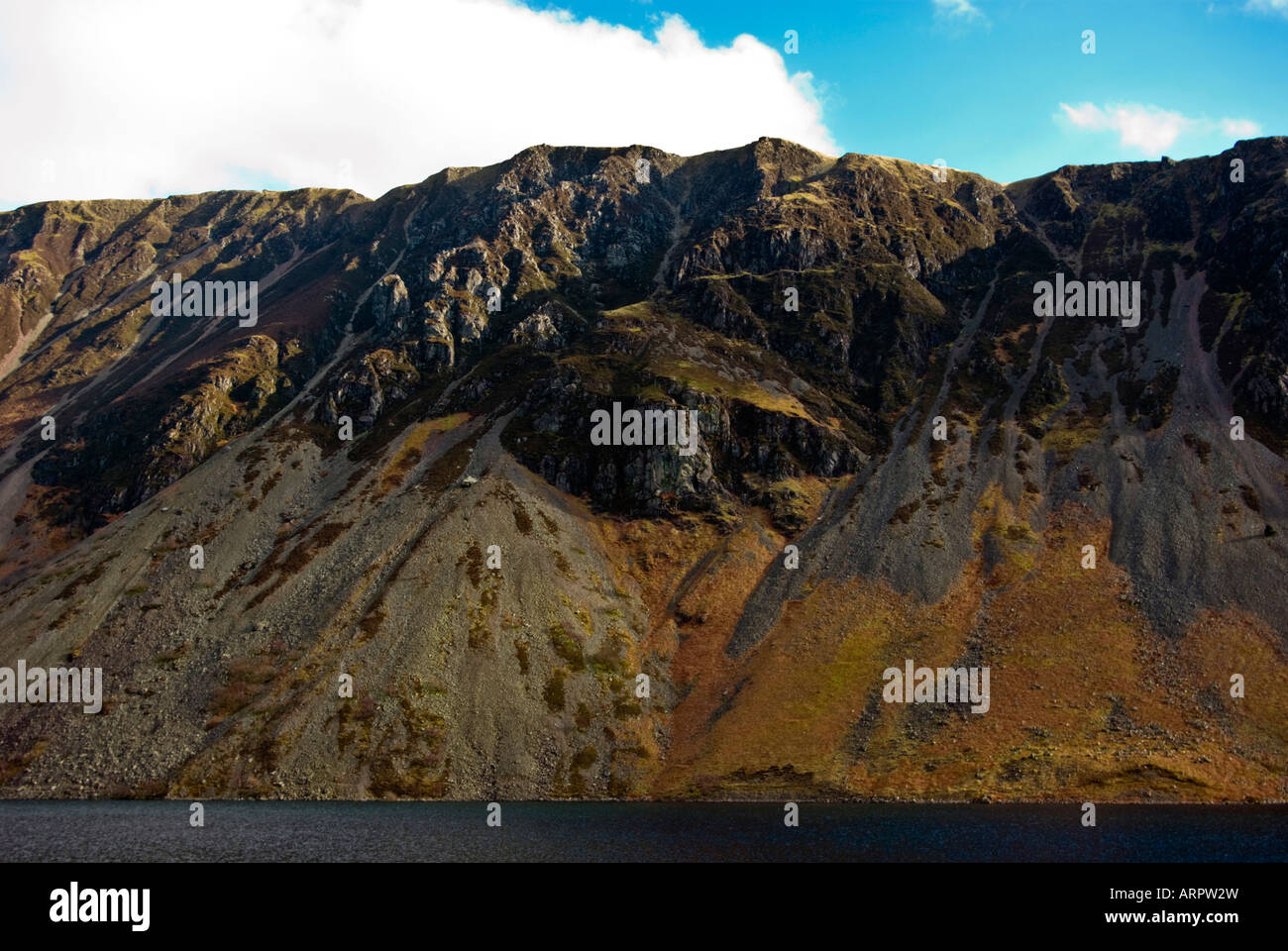 The Screes, Wastwater, Lake District Stock Photo - Alamy