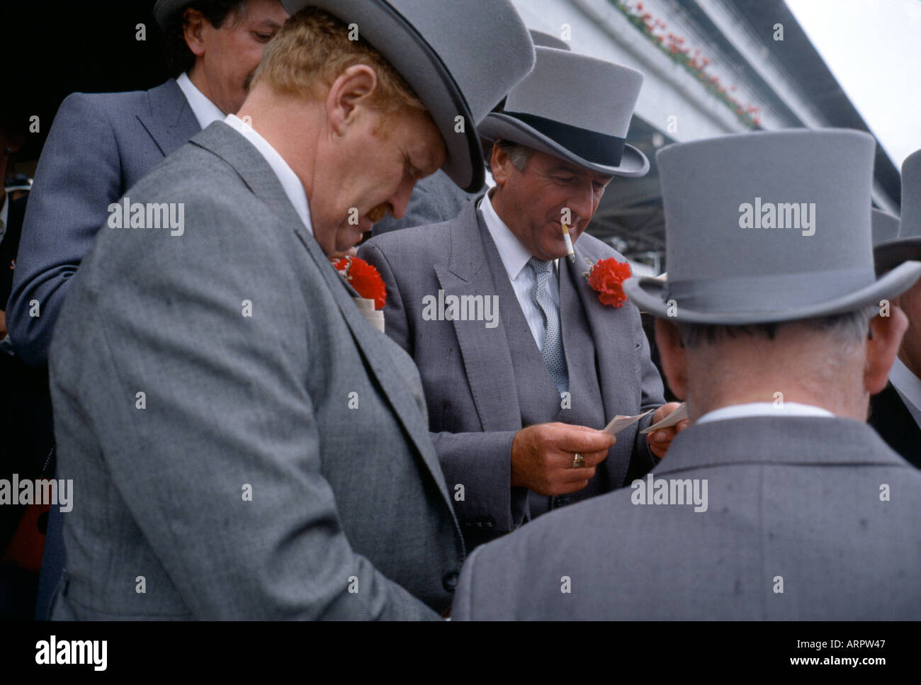 Derby Day Epsom racecourse Stock Photo - Alamy