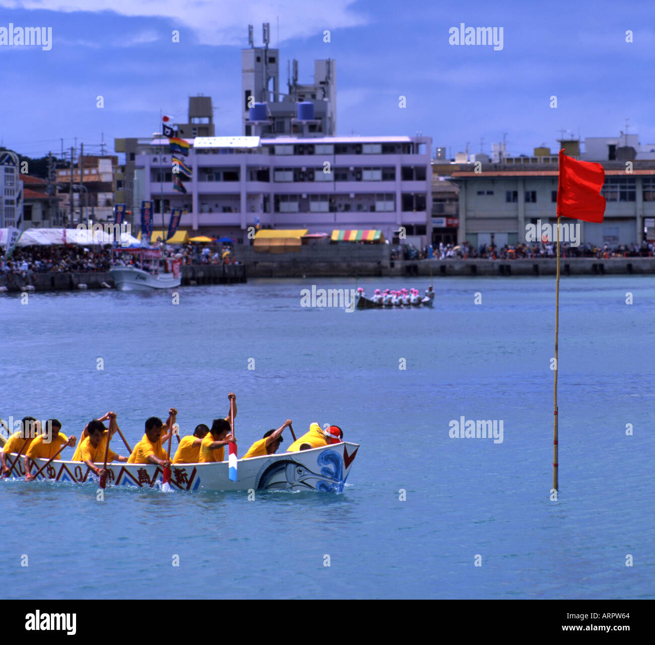 Itoman Haari dragon boat race. Okinawa, Japan Stock Photo - Alamy