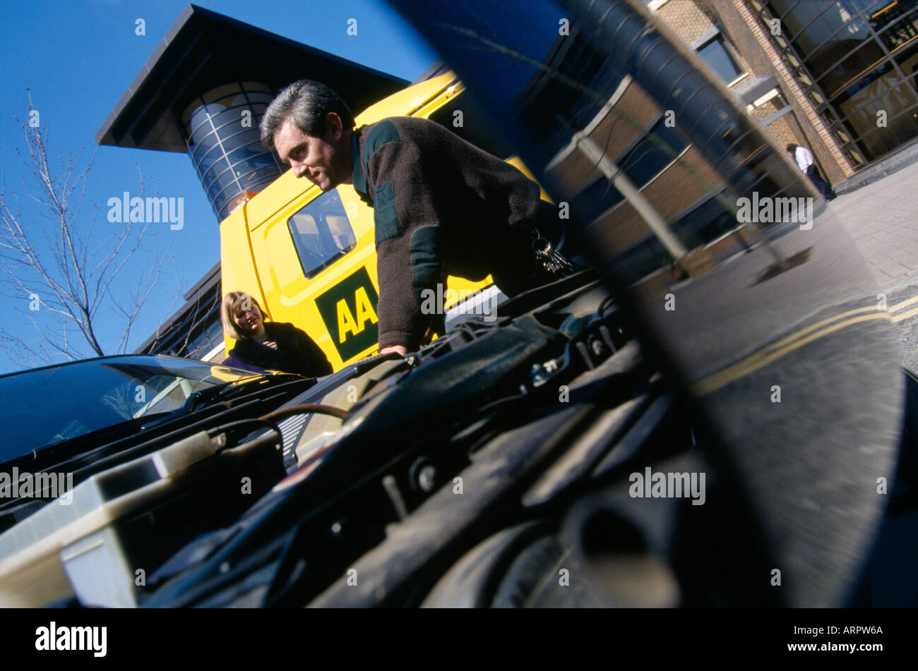 AA patrol Stock Photo - Alamy