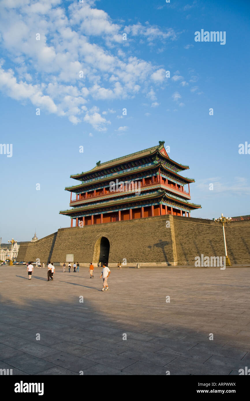 Front Gate Tiananmen Square Beijing China Stock Photo - Alamy