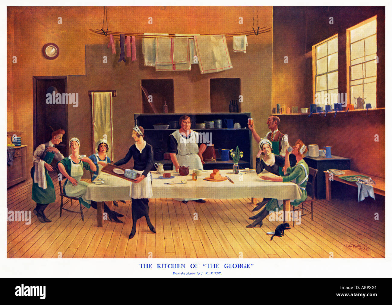 1930s kitchen hi-res stock photography and images - Alamy