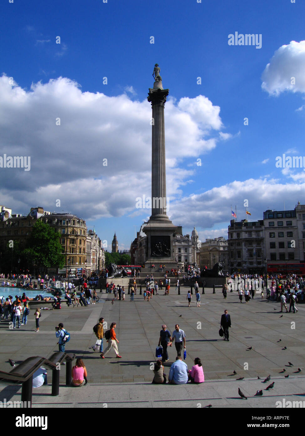Nelson s Column Trafalgar Square City of Westminster Central London ...