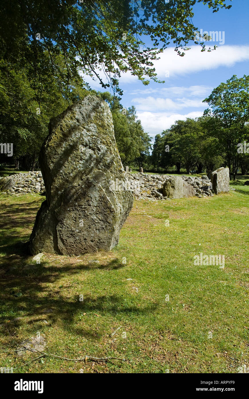 dh Balnuaran of Clava CLAVA INVERNESSSHIRE Bronze age burial mound ...