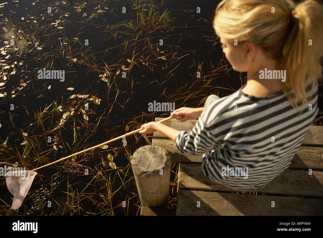 Woman Fishing Net High Resolution Stock Photography and Images - Alamy