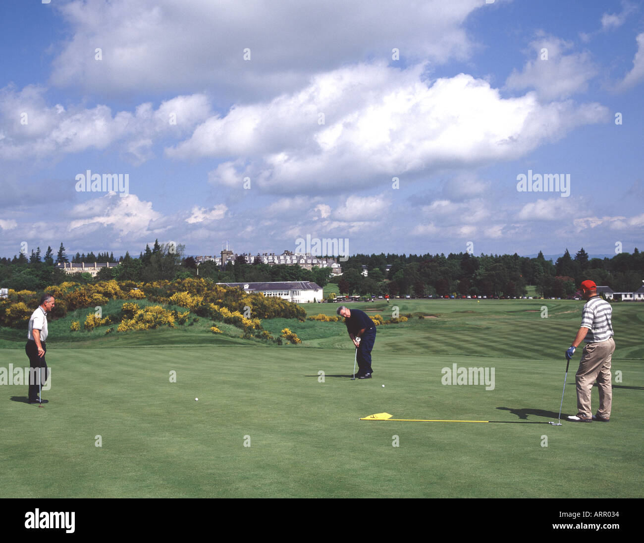 Golf course in countryside complex hi-res stock photography and images ...