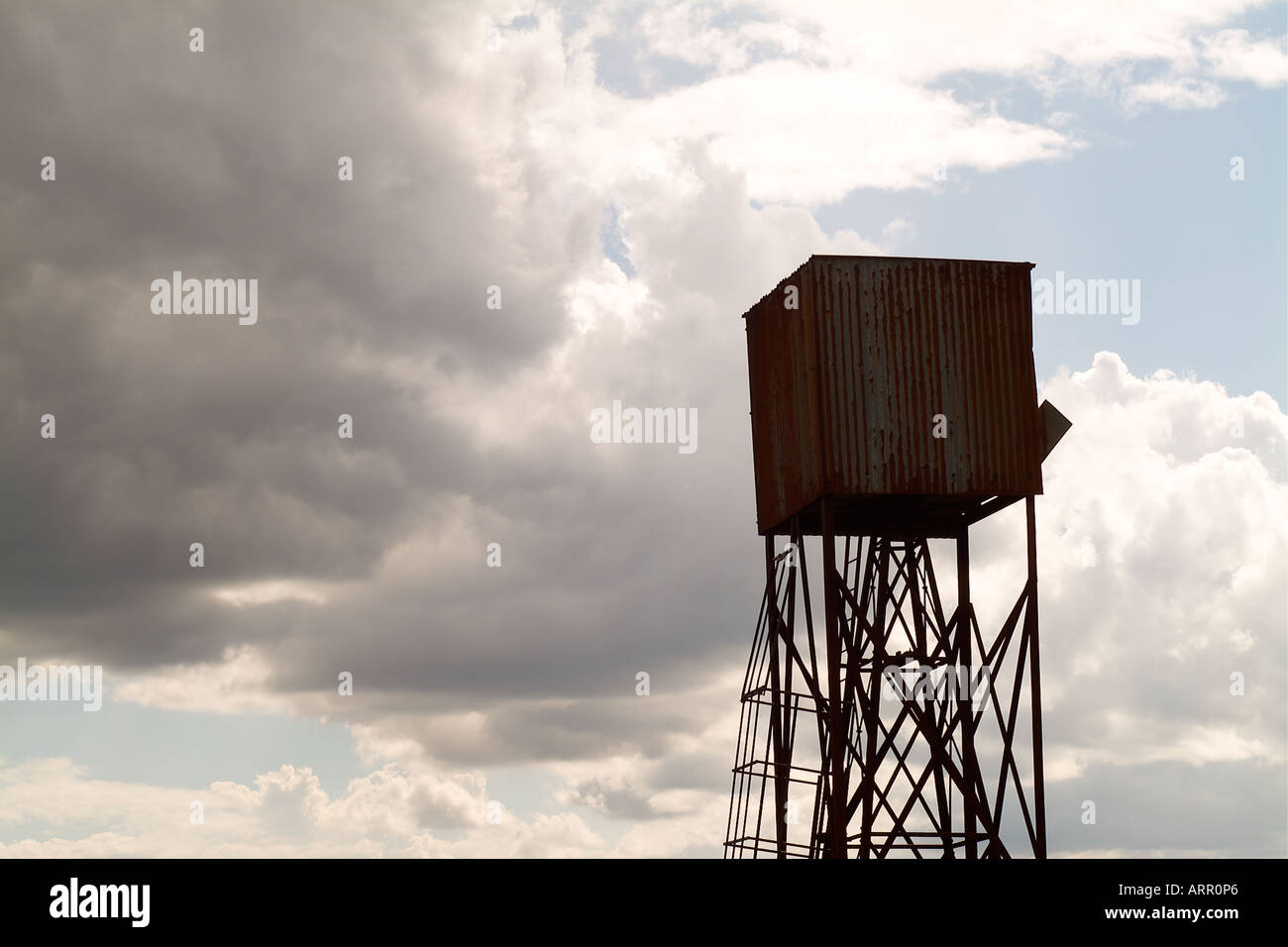 A water tower Stock Photo - Alamy