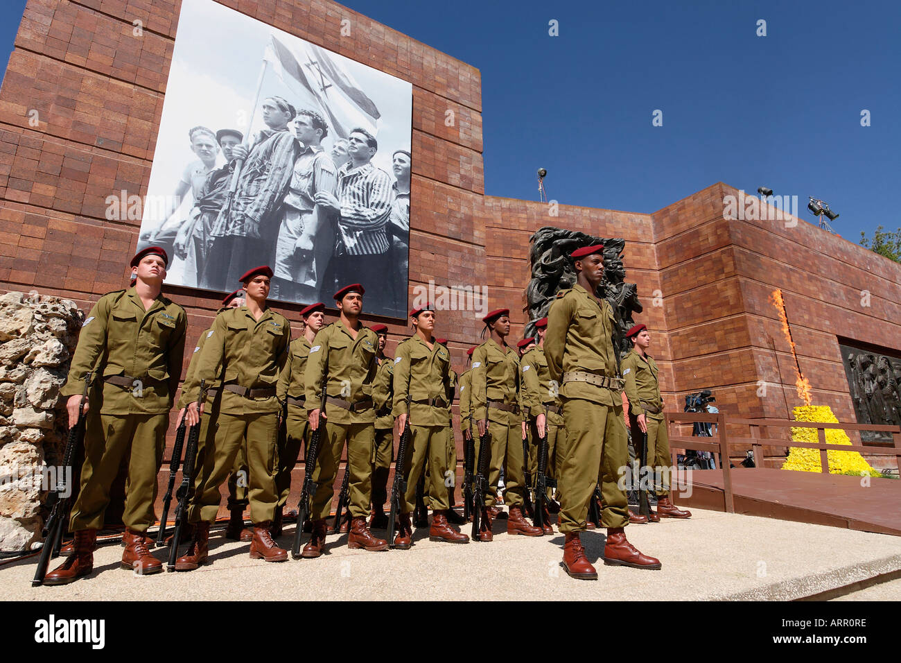 Israel Jerusalem Holocaust Memorial Day at Yad Vashem Stock Photo - Alamy