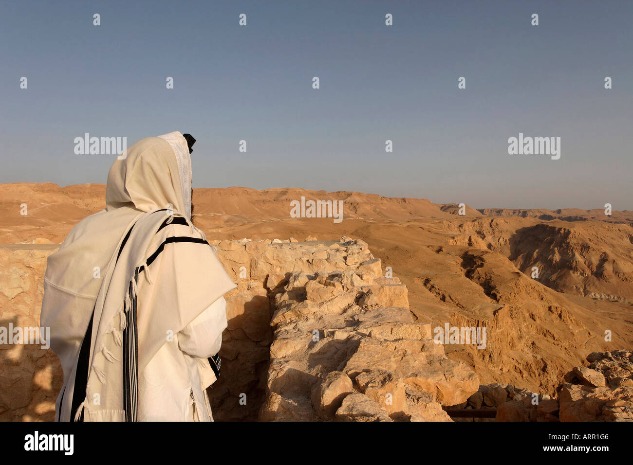 Israel Masada the inauguration of the Synagogue Shacharit prayer at ...