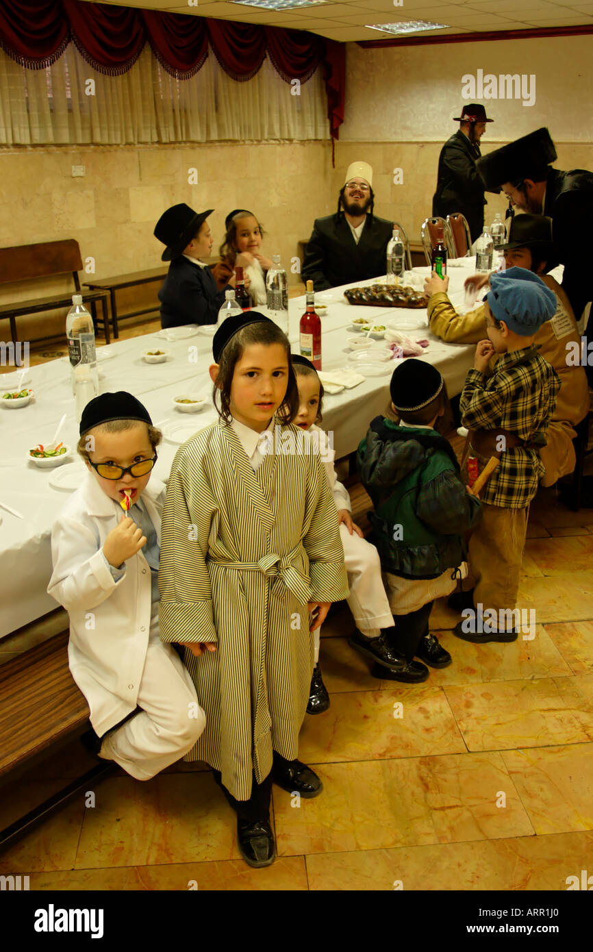 Celebration purim jerusalem hi-res stock photography and images - Alamy