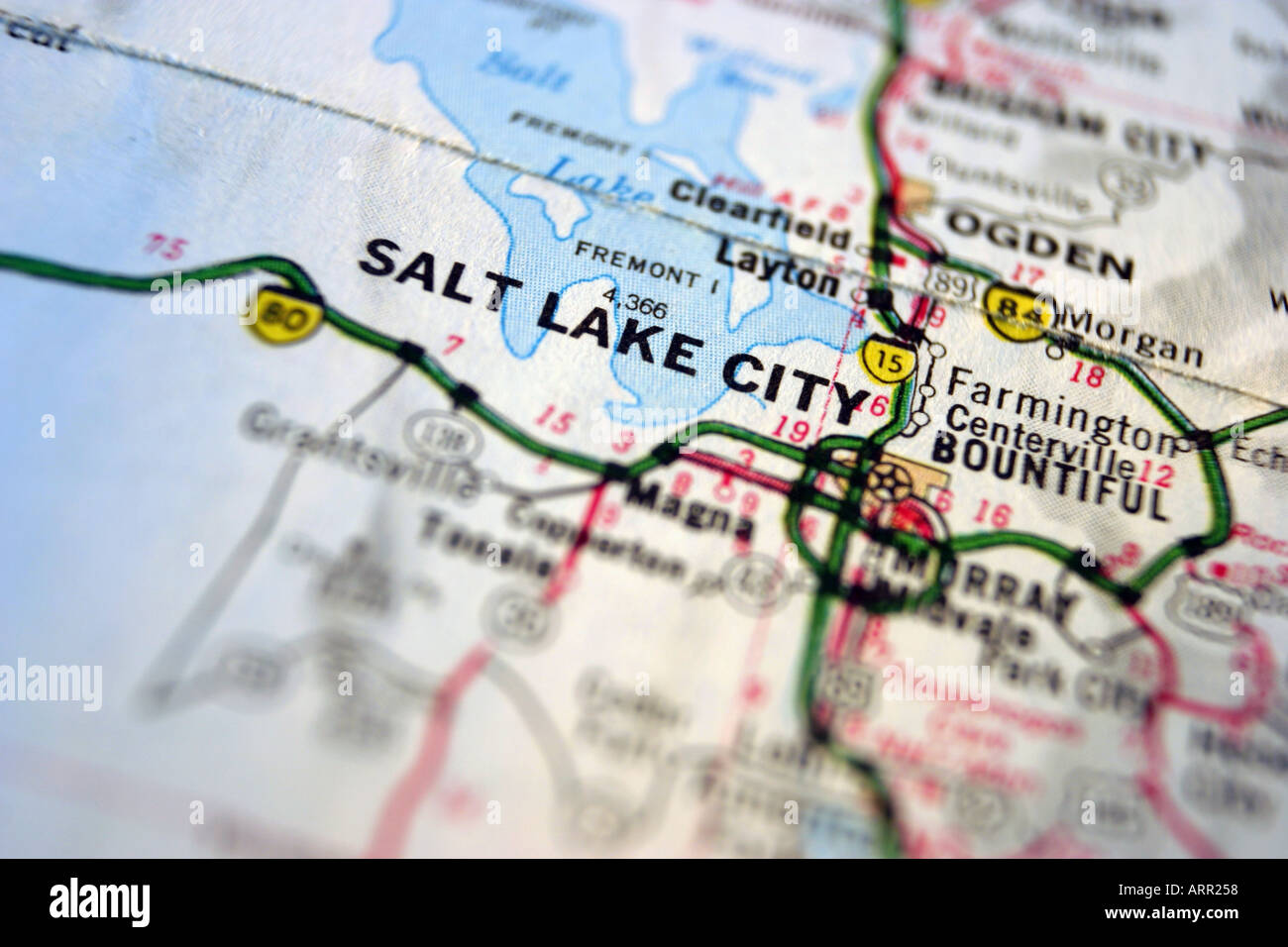 Denver metro map hi-res stock photography and images - Alamy