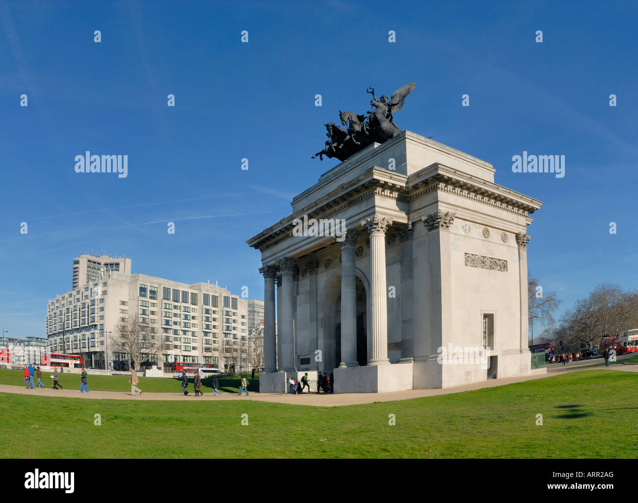 Wellington Arch, London Stock Photo - Alamy