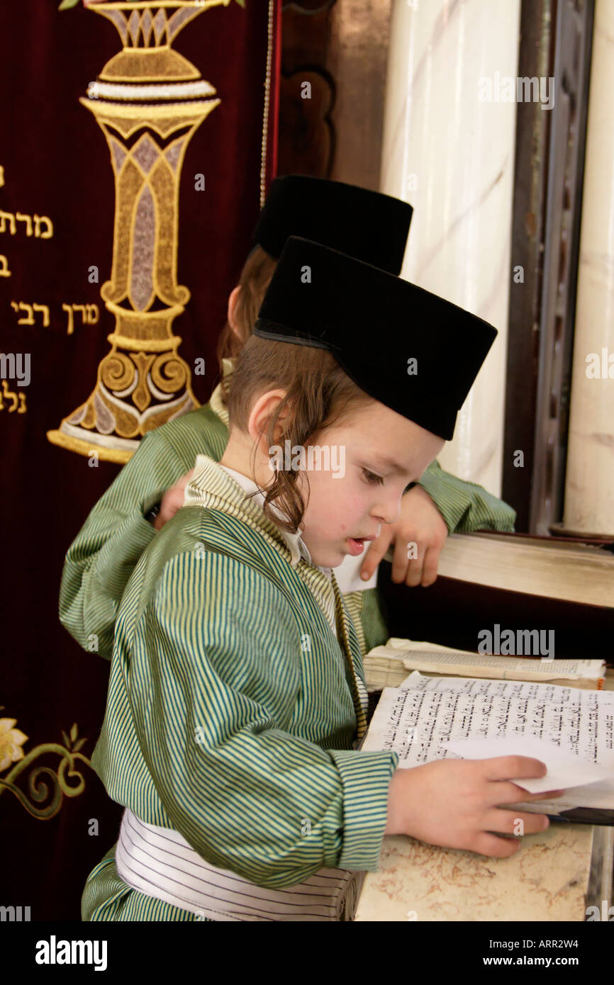 Israel Jerusalem Purim holiday at the Ultra Orthodox Me a She arim ...