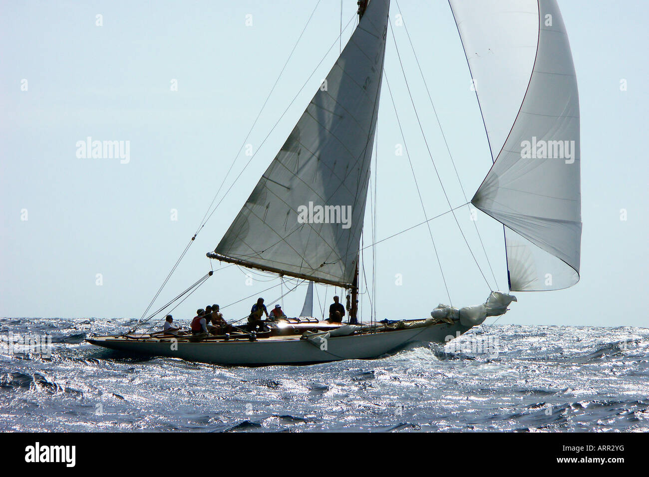 Classic yacht racing st tropez hi-res stock photography and images - Alamy