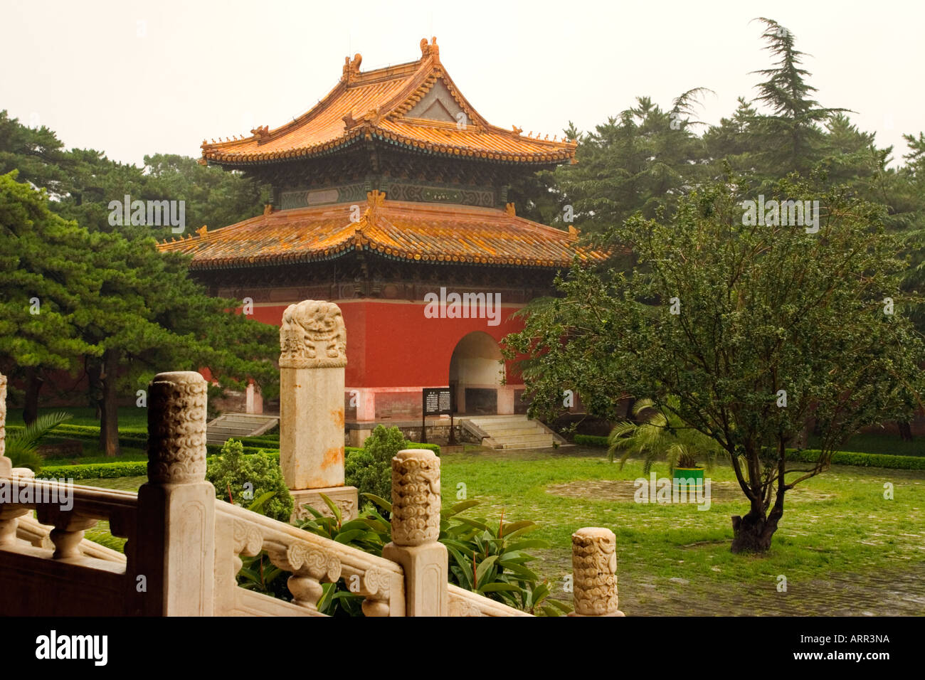 Ming Tombs, Changling Stock Photo - Alamy