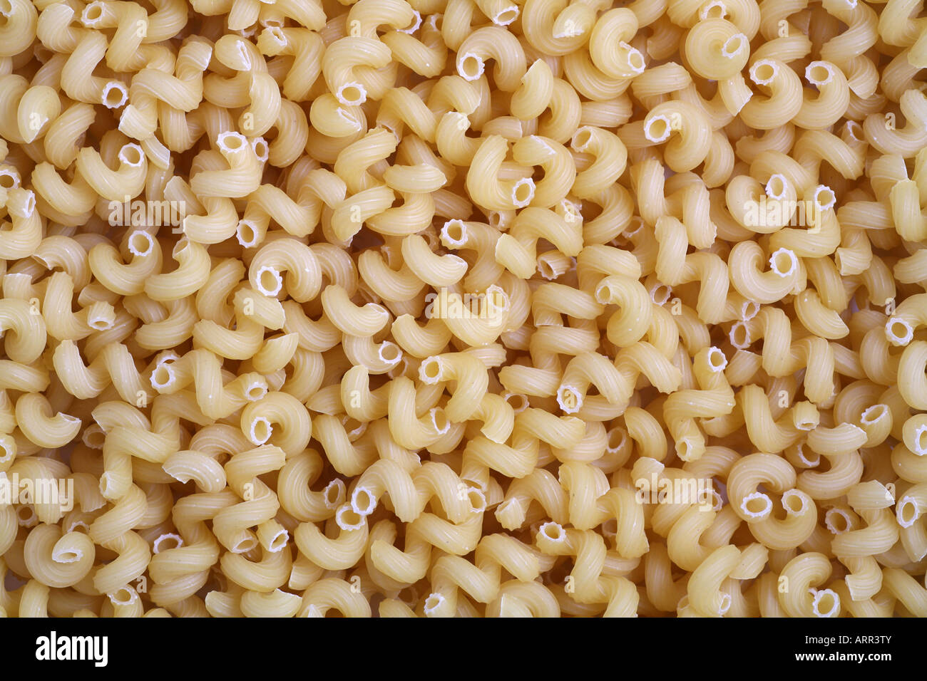 Cellentani, pasta tubes Stock Photo - Alamy