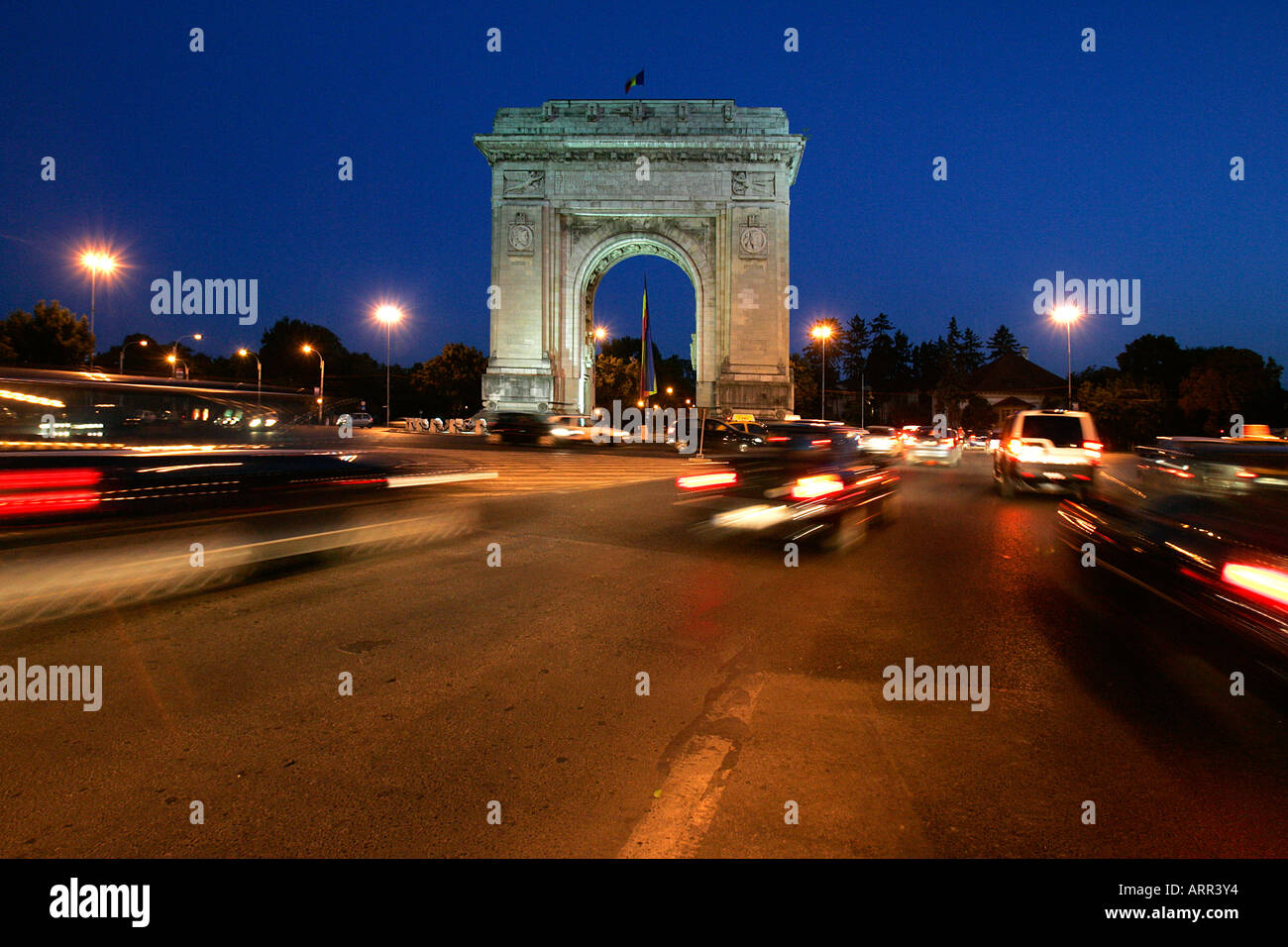 Arc de Triumf Bucharest Romania Triumph Bucharest downtown Romania ...