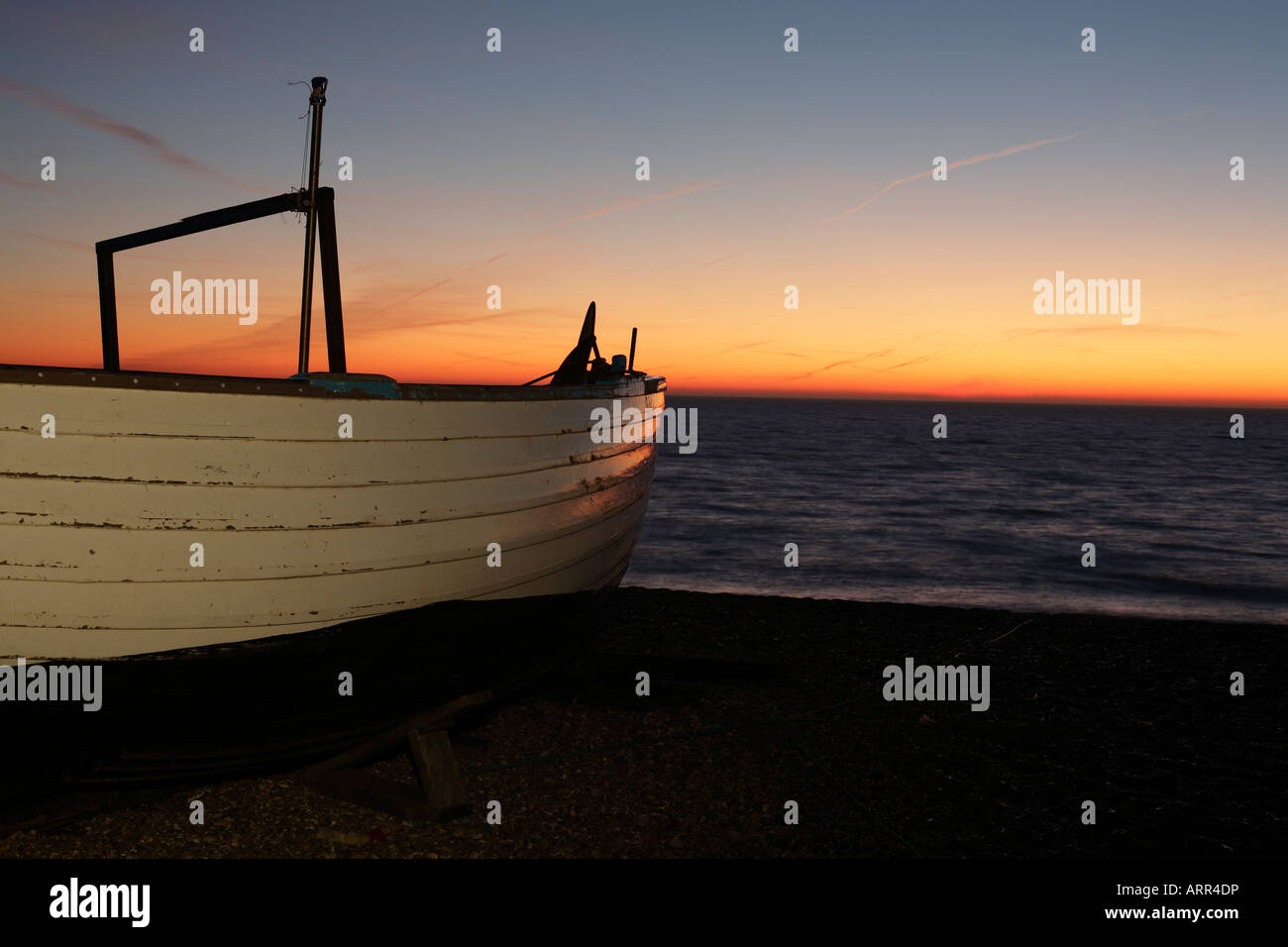 Dawn fishing boat hi-res stock photography and images - Alamy