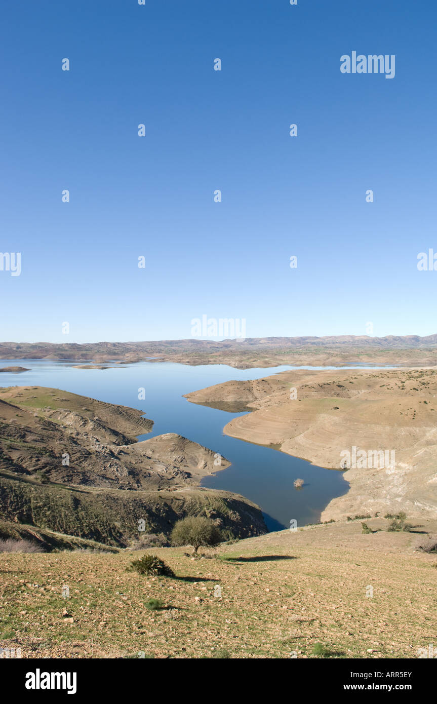 Lake in Mid Atlas Stock Photo - Alamy