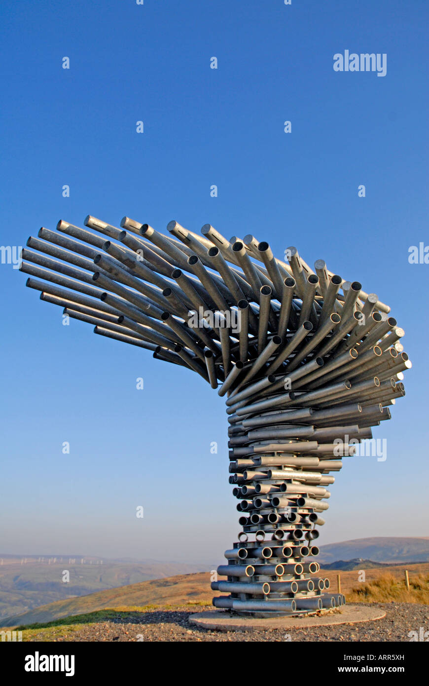 The Singing Ringing Tree, a Panopticon Art project set high in the ...