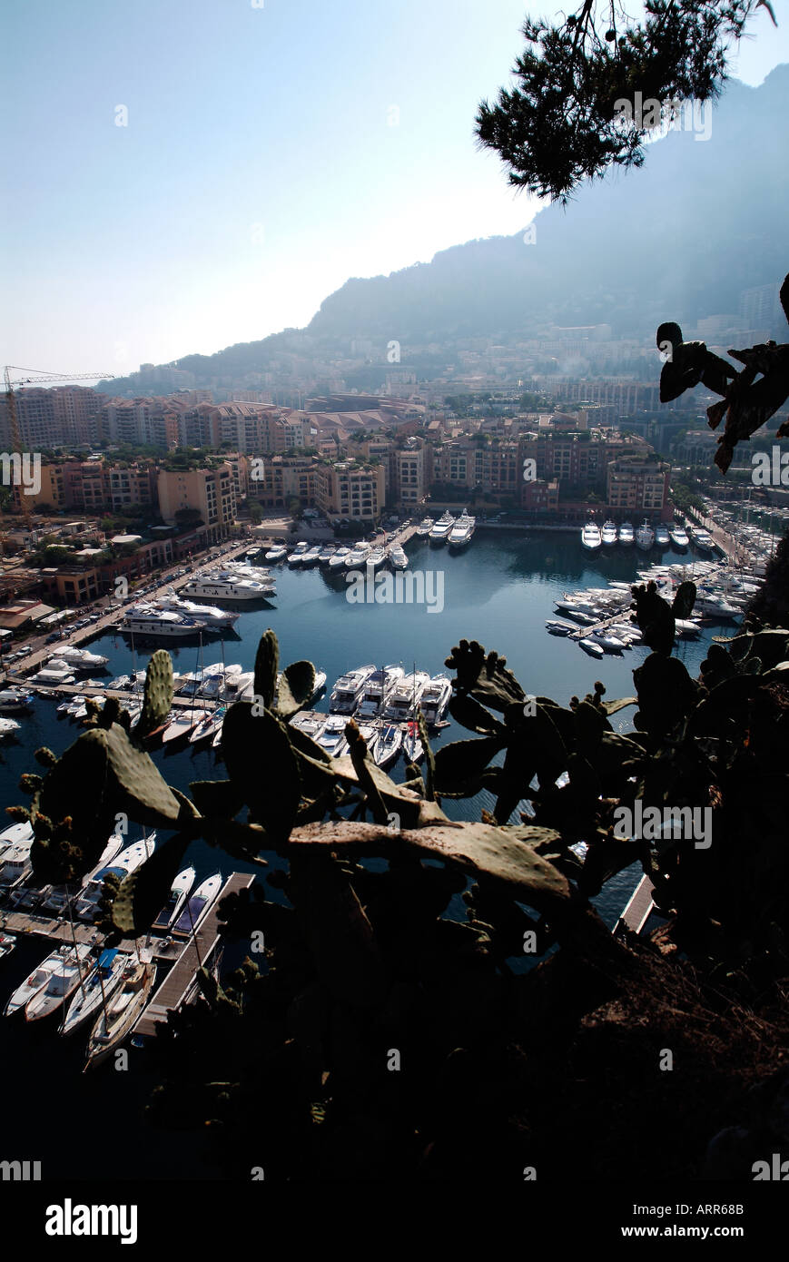 View of Monaco harbour Stock Photo - Alamy
